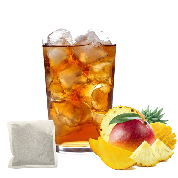 100% Rainforest Alliance Certified Tropical Black Iced Tea Filter Pack ...